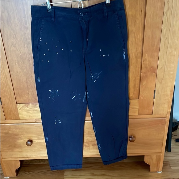 J. Crew | Pants & Jumpsuits | J Crew Womens Navy Blue Distressed Navy ...